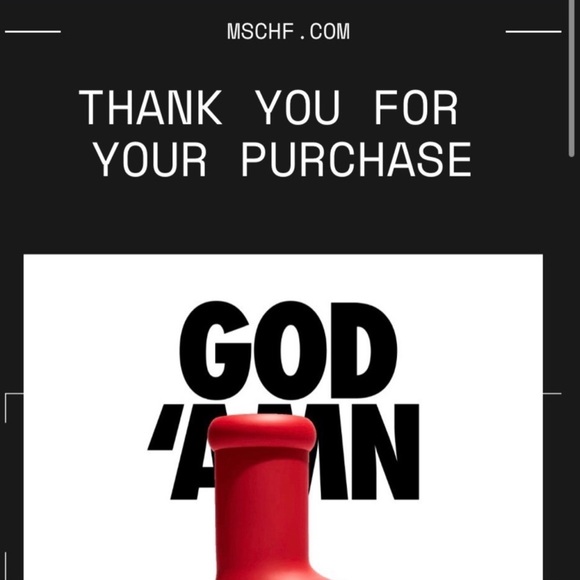 Shoes | Mschf Big Red Boot Astro Boy Size 11 Brand New In Box | Poshmark